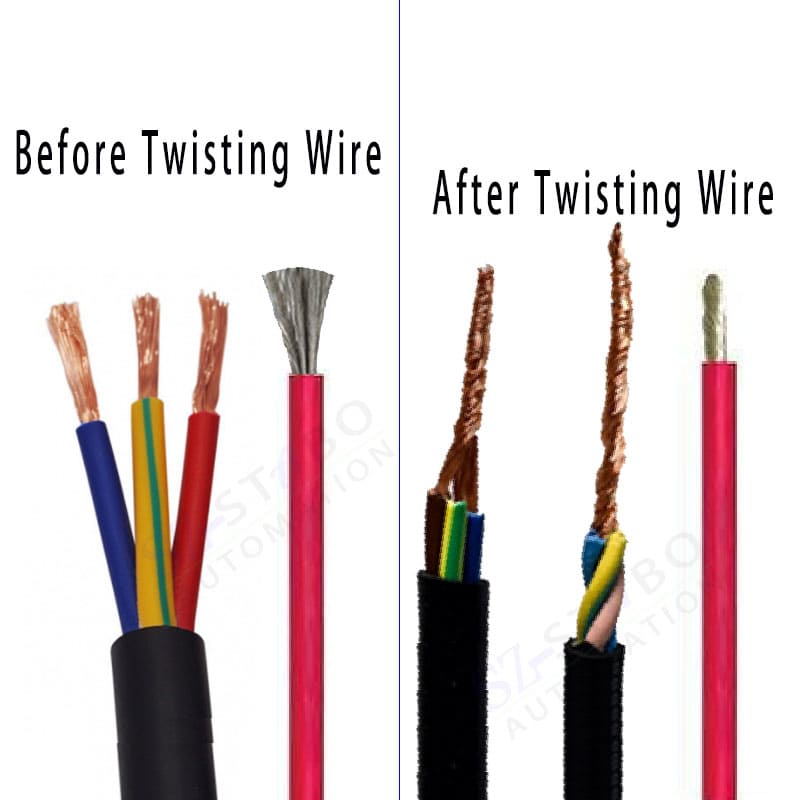 Electric Wire Copper Wire Twisting Machine STA-BT05 - SZSTABO