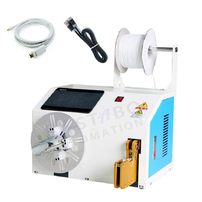 Automatic Wire Coiling and Bundling Machine-Dual Function CBA35